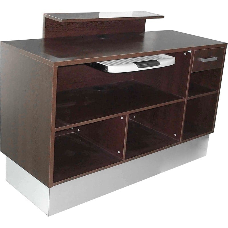 Reception Desk, 1 Shelf & 1 Drawer – Zooz